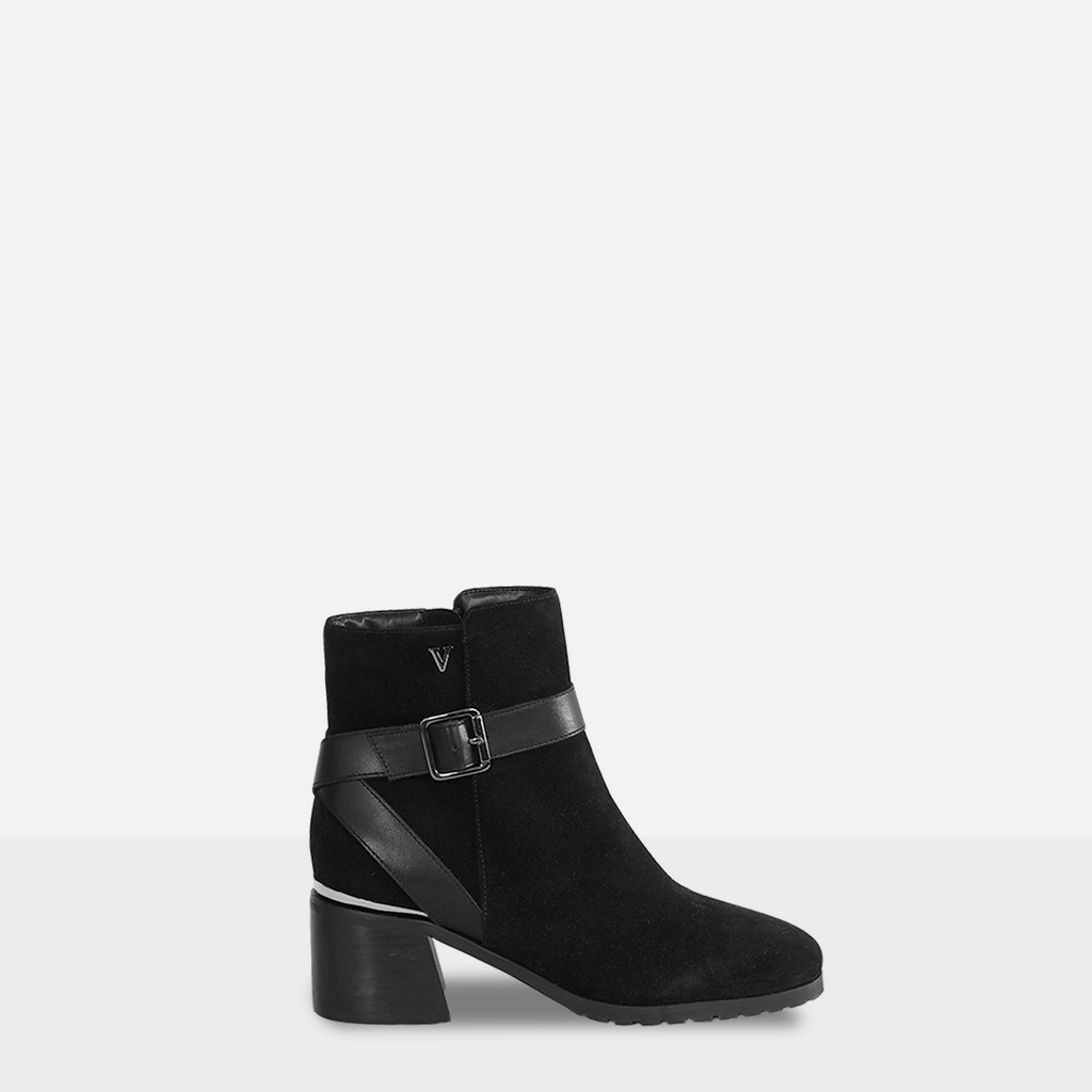BETTY - Black Suede – Valdini Canada