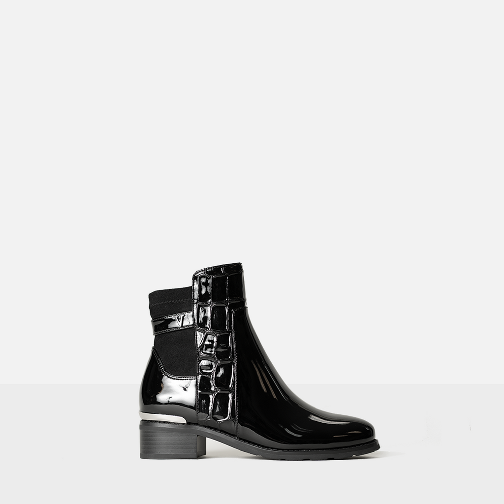 NILA Black Patent – Valdini Canada